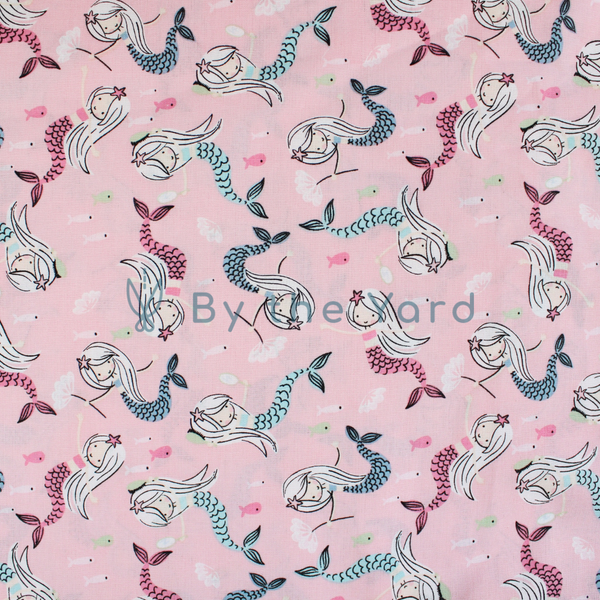 Handmade Fabrics Inc. Quilting Cotton - Blushing Mermaids – By the Yard ... Handmade Fabrics Inc. Quilting Cotton - Blushing Mermaids – By the Yard ...